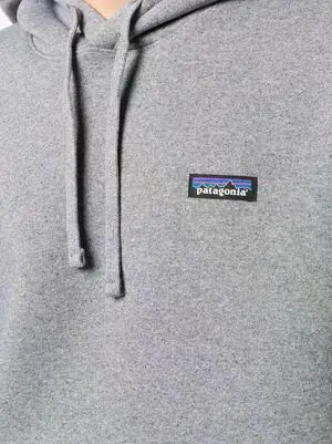 Patagonia Logo-patch Long-sleeved Hoodie