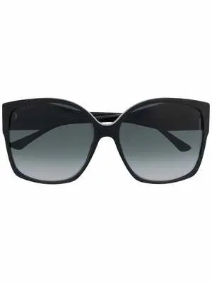 JIMMY CHOO Oversize-frame Sunglasses