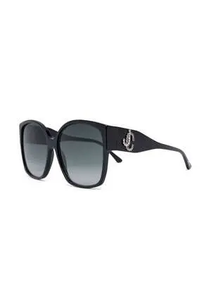 JIMMY CHOO Oversize-frame Sunglasses