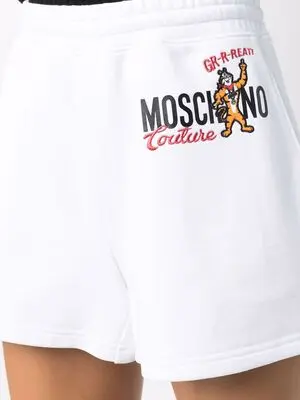 Moschino X Kellog's Logo-printed Track Shorts