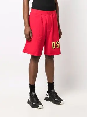 Dsquared2 Logo-print Cotton Shorts