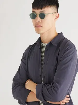 CUBITTS Marchmont Ii Round-frame Acetate Sunglasses