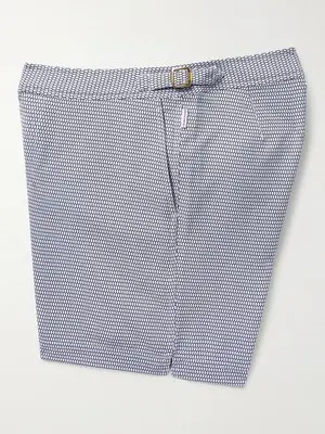 Orlebar Brown Bulldog X Fenella Jacquard Swim Shorts - Blue