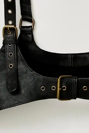 Free People Rebel Leather Harness