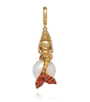 Annoushka X The Vampire's Wife Mermaids Charm - Gold