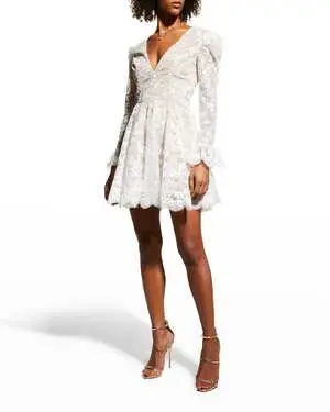lily embroidered mini dress LINEN LILY EMBROIDERY MAXI DRESS