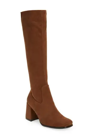 Women's Stacked Block Heel Boots