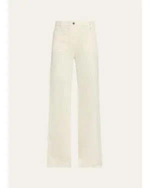 NILI LOTAN Florence Corduroy Pants - Stone
