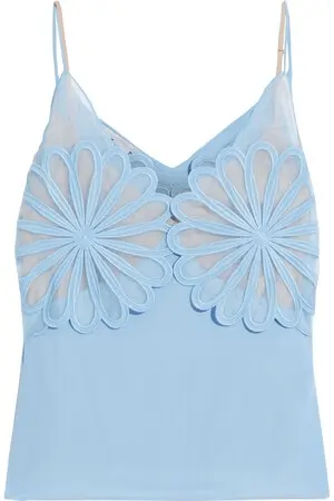 Stella Mccartney Embroidered Camis Tanks For Women