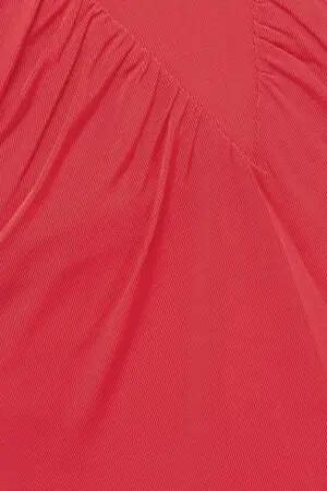 Roberto Cavalli Ruched Stretch-jersey Top