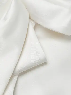 Amsale Mikado Off-the-shoulder Shift Dress