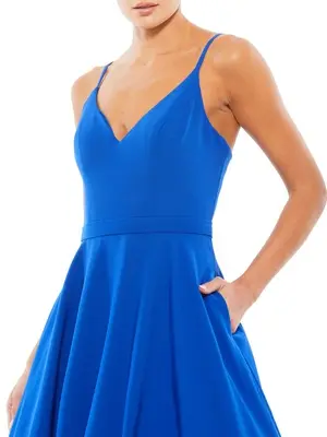 Mac Duggal Ieena A-line Gown - Royal