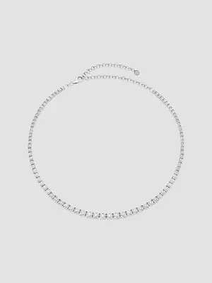Saks Fifth Avenue Collection 14k & 4.39 Tcw Diamond Tennis Necklace - White