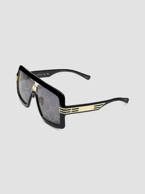 Gucci 60mm Injection Mask Sunglasses