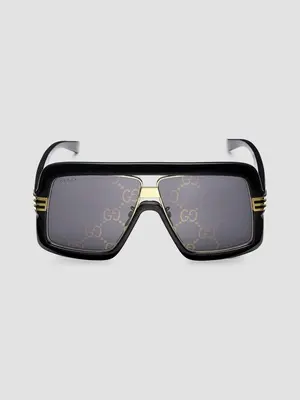 Gucci 60mm Injection Mask Sunglasses