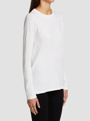 Rag & Bone Slubbed Long-sleeve Top - Bright White