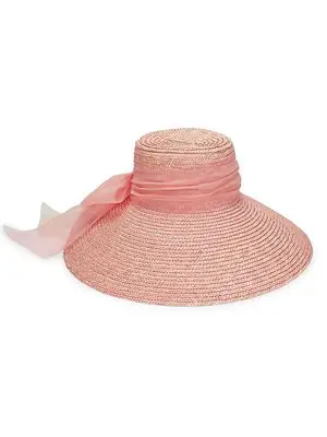 Eugenia Kim Mirabel Straw Sun Hat Pink