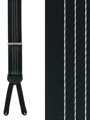 Trafalgar Fredrick Center Stripe Formal Suspenders