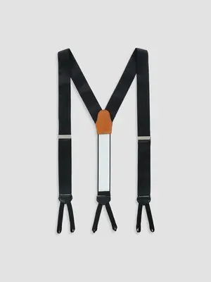 Trafalgar Leyton Formal Suspenders - Black