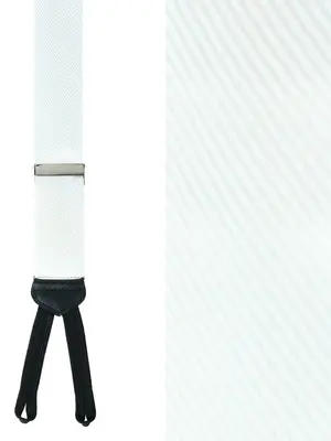 Trafalgar Leyton Formal Brace - White
