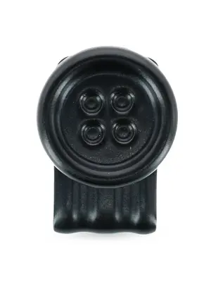 Trafalgar 6-piece No-sew Suspenders Buttons - Black