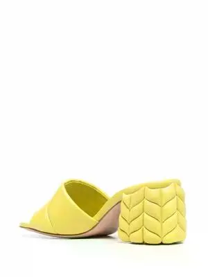 GIANVITO ROSSI Padded Leather Sandals
