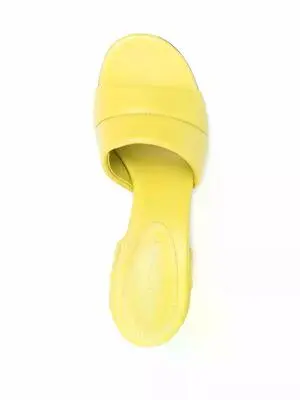 GIANVITO ROSSI Padded Leather Sandals