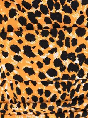 GANNI Animal-print One-piece Swimsuit