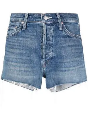 MOTHER MOTHER The Tomcat Denim Shorts