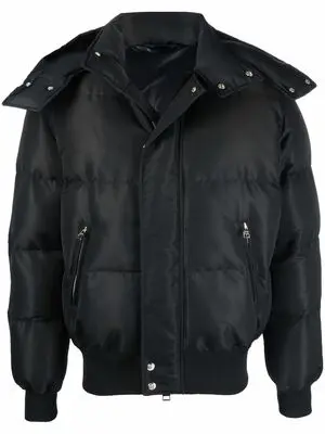 Alexander McQueen Logo-print Padded Puffer Jacket