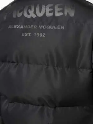 Alexander McQueen Logo-print Padded Puffer Jacket