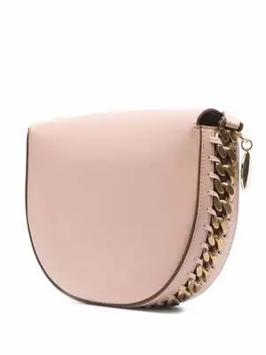 Stella McCartney Chain-trimmed Shoulder Bag - Pink
