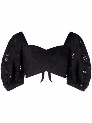 Self-portrait Front Tie Tops