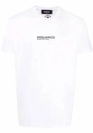 Dsquared2 Logo-print Cotton T-shirt - White