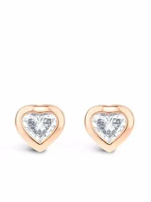 PRAGNELL 18kt White Gold Sundance Diamond Heart Necklace - Silver