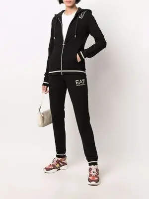 EA7 Logo-print Track Pants