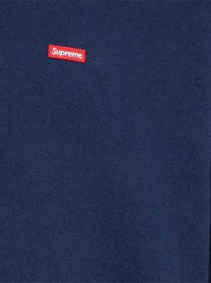 Supreme Small Box Logo Crewneck Sweatshirt - Blue