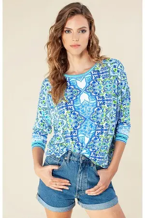 Hale Bob Maya Jersey Top