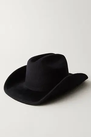 WYETH Cash Cowboy Hat - Black