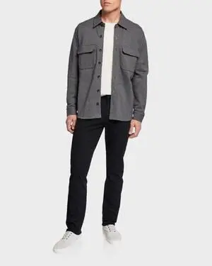 Vince Apos;s Dylan 5-pocket Straight-leg Pants - Black
