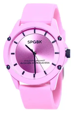 SPGBK WATCHES SPGBK Watches Hillendale Silicone Strap Watch Lilac