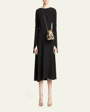 JIMMY CHOO Bon Bon Bucket Bag - Gold