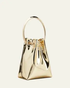 JIMMY CHOO Bon Bon Bucket Bag - Gold