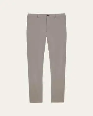 Theory Zaine Precision Ponte Slim-straight Chino Pants - Sidewalk