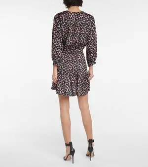 Velvet By Graham & Spencer Printed Minidress