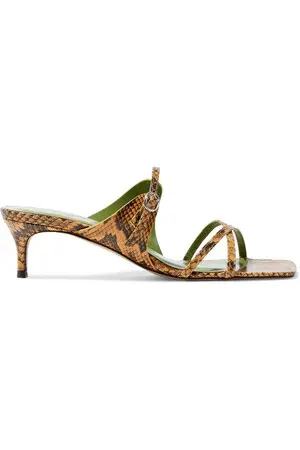 By Far Candy Leather Mules