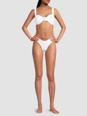 Beach Riot Vanessa Bikini Bottom - White