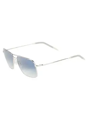 Oliver Spencer Clifton 58mm Aviator Sunglasses
