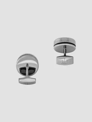 Tateossian Round Tourbillon Cufflinks