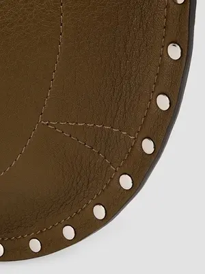 Isabel Marant Étoile Oskan Studded Leather Hobo Bag